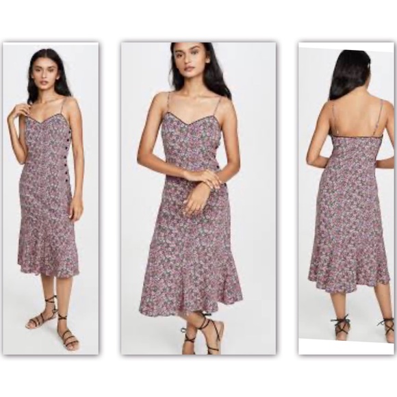 Lost + Wander | Dresses | Nwot Anthropologie Lost Wander Floral Midi ...